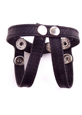 Rouge Arab Strap Leather Cock & Balls Strap | soft leather with ...